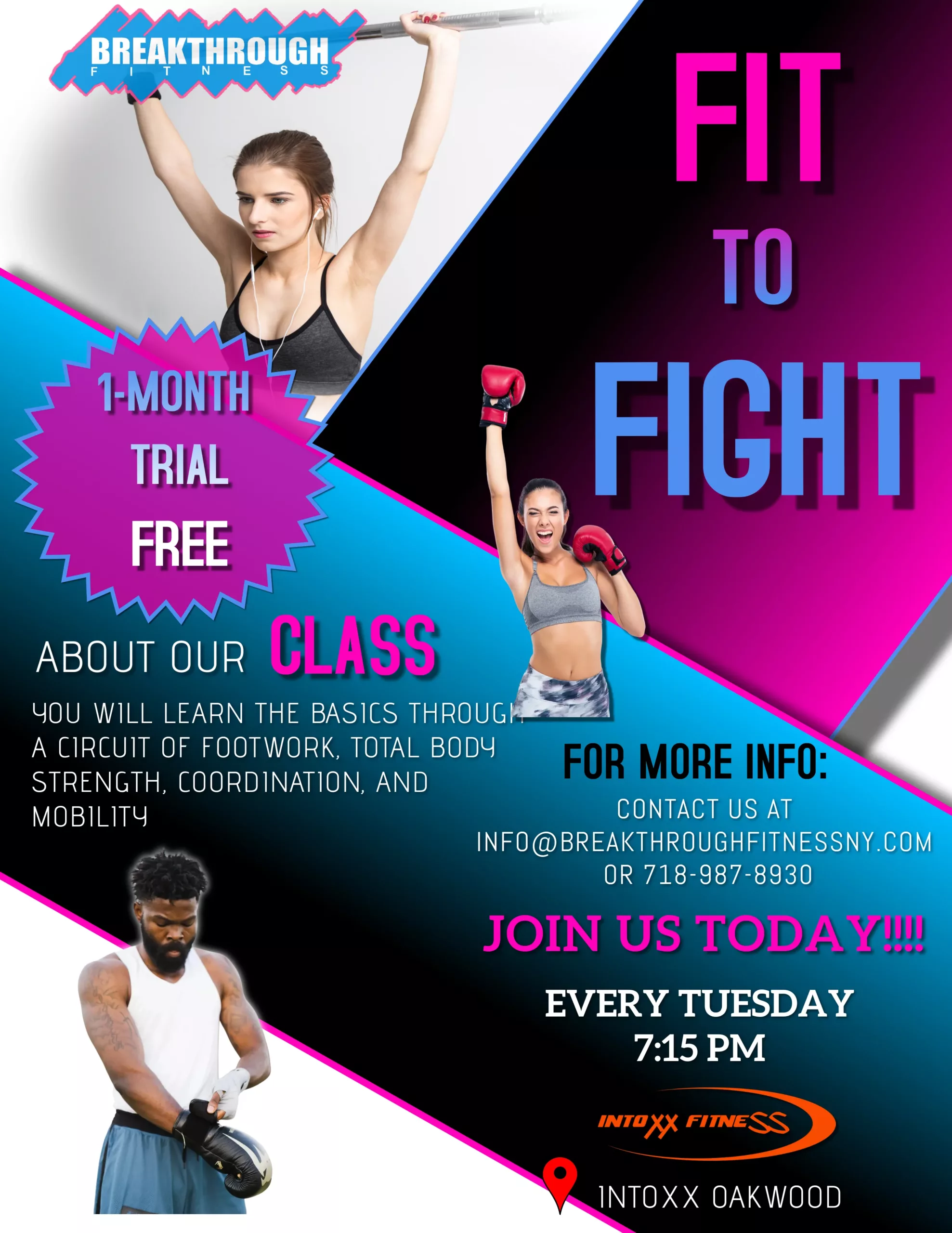 What We Offer - Breakthrough Fitness